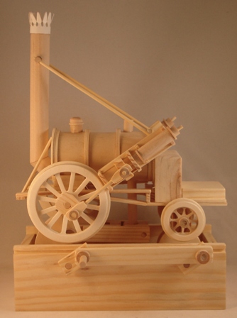 The Tree House Shop; Stephenson S Rocket Self Assembly Automaton Kit